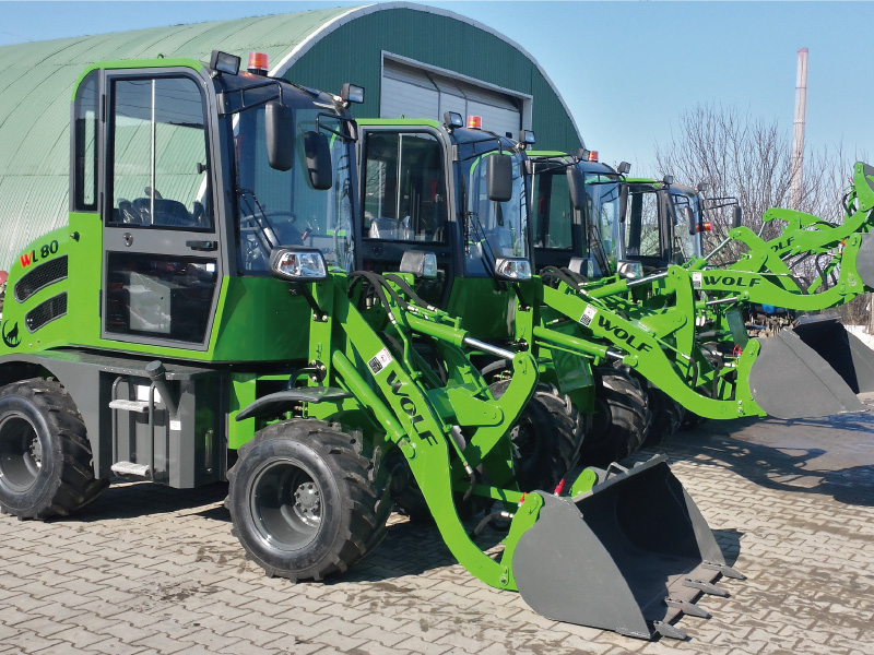 Wolf in the World-WOLF Equipment-Wheel loader, Excavator, Forklift