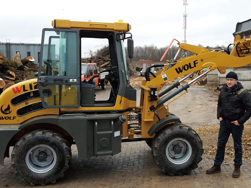 Wolf in the World-WOLF Equipment-Wheel loader, Excavator, Forklift